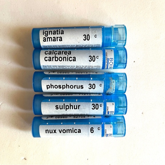 Boiron | Other | 5 Boiron Homeopathic Remedy Tubes | Poshmark